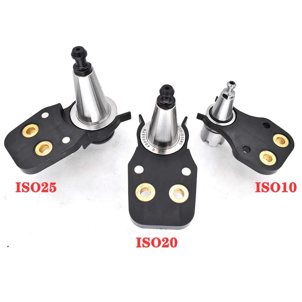 1PCS ISO10 ISO20 claw ISO25 tools holder clamp iron, ABS flame proof ...