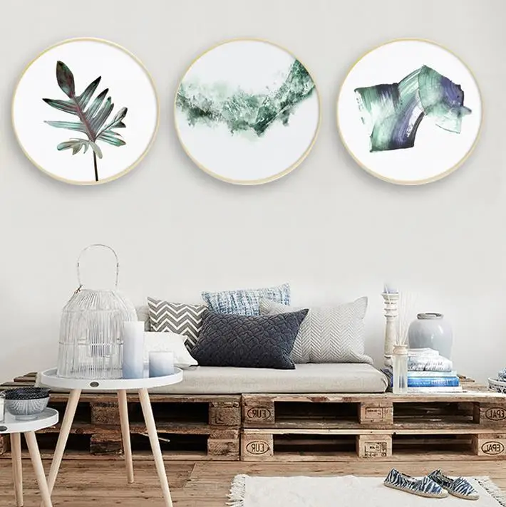 Round Wooden Picture Frames | Photo Frame Round 50cm | Round Frame ...