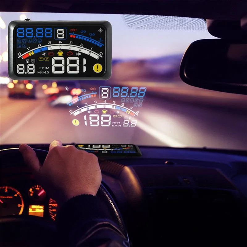 Digital-HUD-Speedometer-Performance-LCD-Display-HUD-Display-Car-General ...