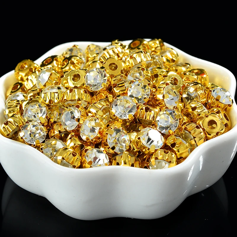 Costurar em strass redondos sale para bordados