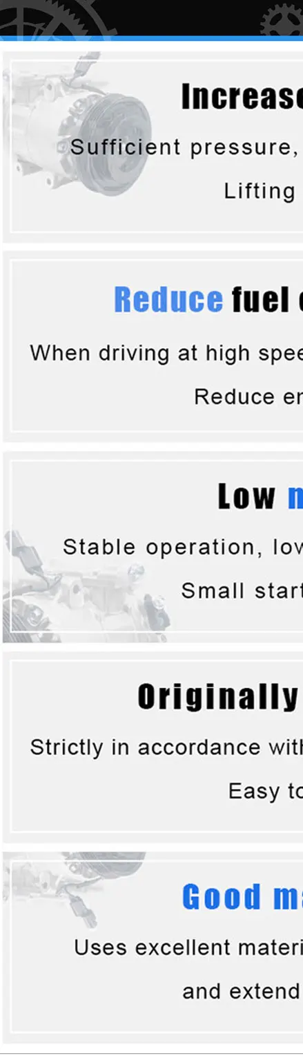 Компрессор переменного тока SP17 Для Chevrolet Equinox 4 CYL 2.4L ONLY ...