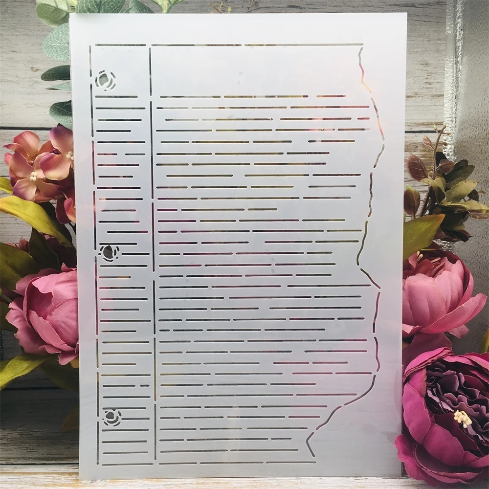 A4-29cm-nieregularne-akapitowe-litery-DIY-szablony-do-nak-adania-warstw ...