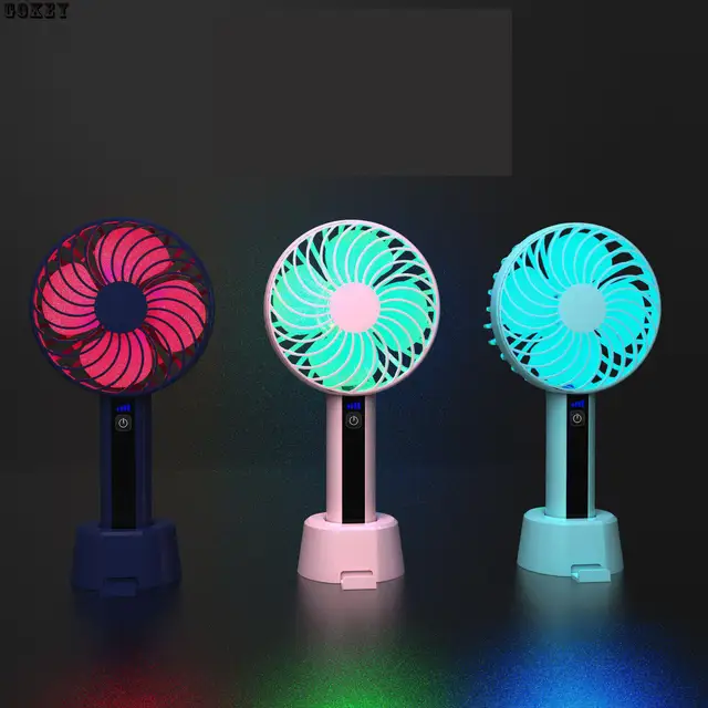 Mini Fan Transportable Face Hand Fan Small Air Conditioning Facial Fan ...