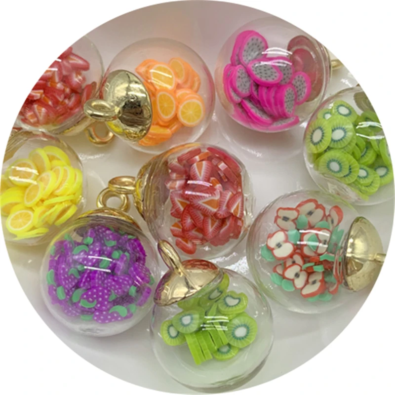 PERLE,14--Mini bouteilles en verre de 16mm, 5 pièces-lot, avec étoiles ...