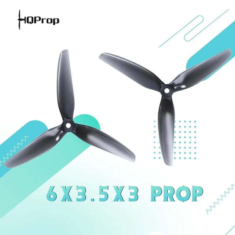 Hq Prop 6x3.5x3 6035 6inch 3 Blade/tri-blade Propeller Prop For Fpv Rc ...