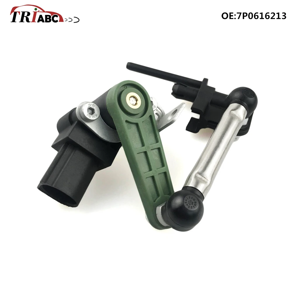 Headlight Level Sensor Axle Left Front For Volkswagen Touareg 7p5 7p6 ...
