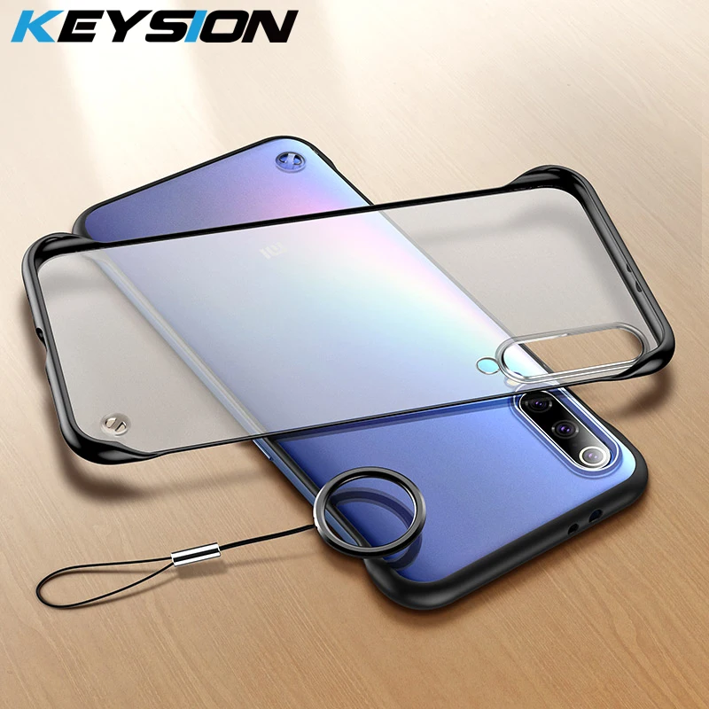 KEYSION sin marco, funda para Xiaomi Mi 9T CC9 Nota 10 Pro A3 Lite 9SE POCO F2 Pro cubierta para ...