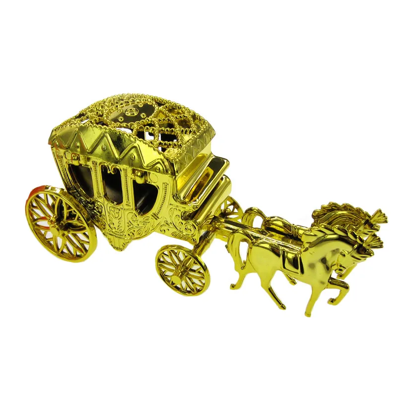2pcs-Gold-cinderella-carriage-wedding-favor-candy-box-royal-carriage ...