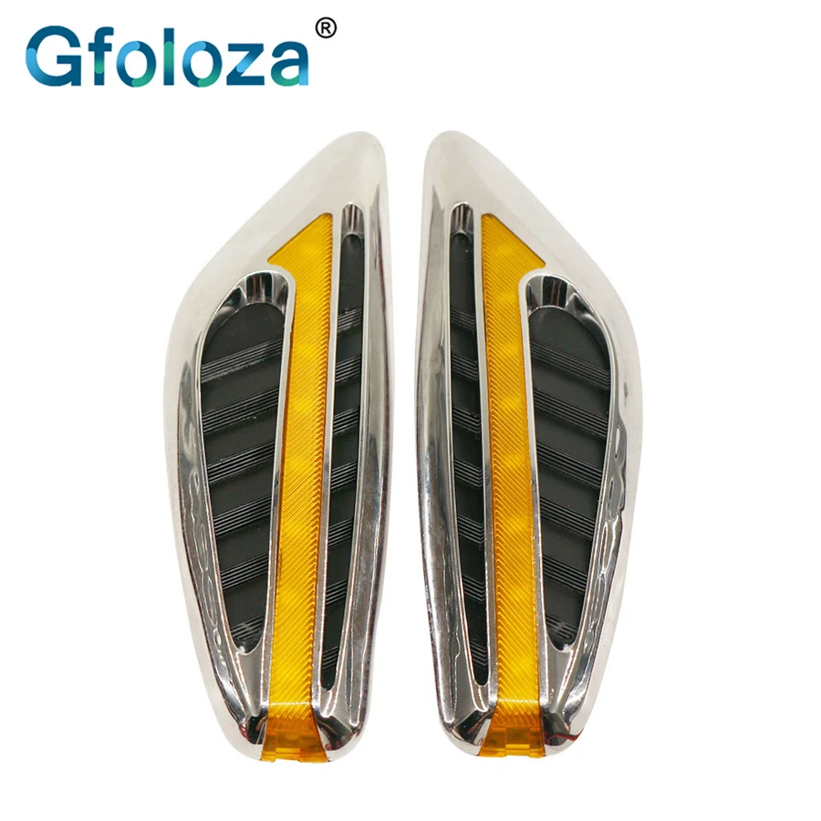 Car Side Turn Signal Fender Blade Shape Lamp Auto LED Light Steering ...