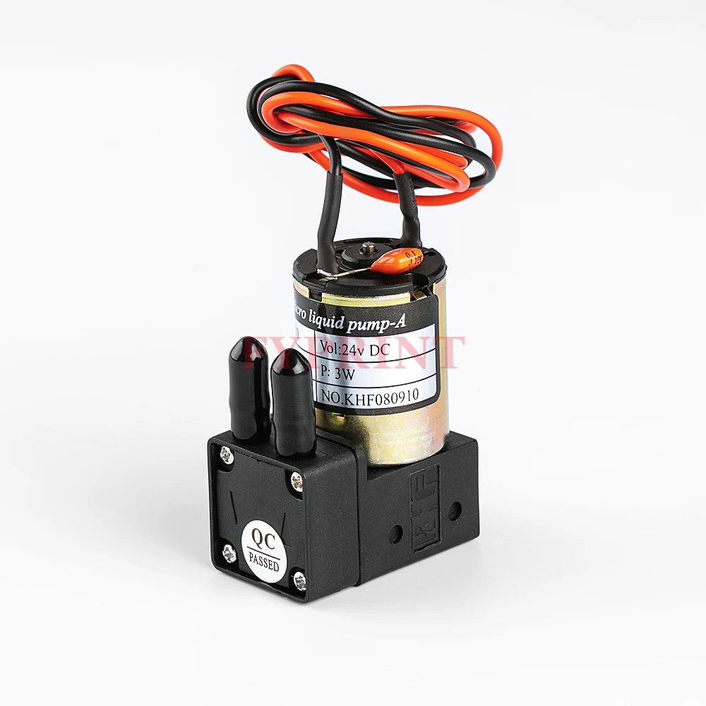 Khf Small Ink Pump 24vdc 3w 100-200ml/min Micro Diaphragm Liquid Pump ...