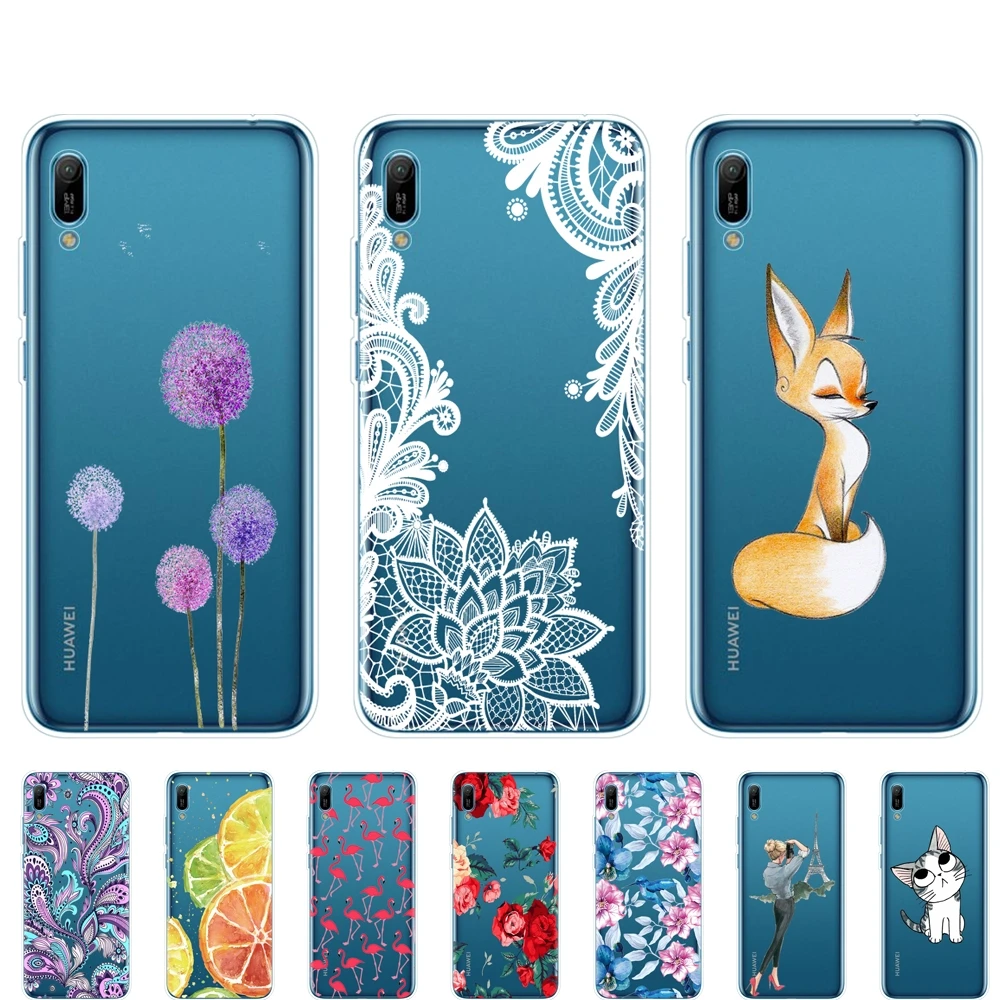 Case For Huawei Y6 2019 Case For Huawei Y6 2019 Silicon Tpu Cover Soft ...