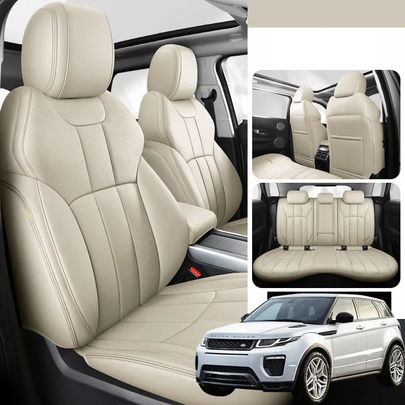 Genuine-Leather-Car-seat-cover-set-For-range-rover-evoque-2010-Interior ...