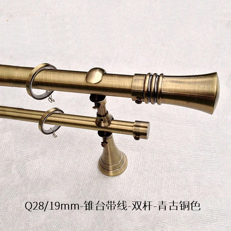 Window Art Direct European Simple Style Curtain Rod Nano Silencer Roman ...