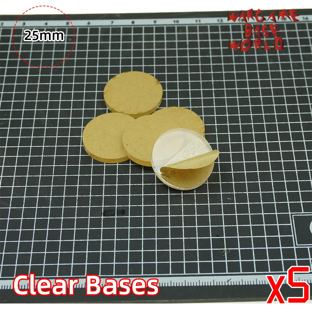 Base universal de wargame, base transparente/clara para bases ...