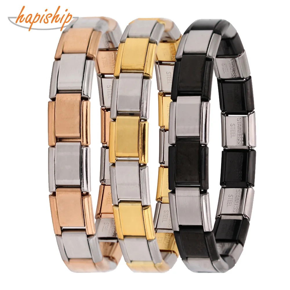Hapiship pulsera de acero inoxidable para hombre y mujer, nuevo diseño ...