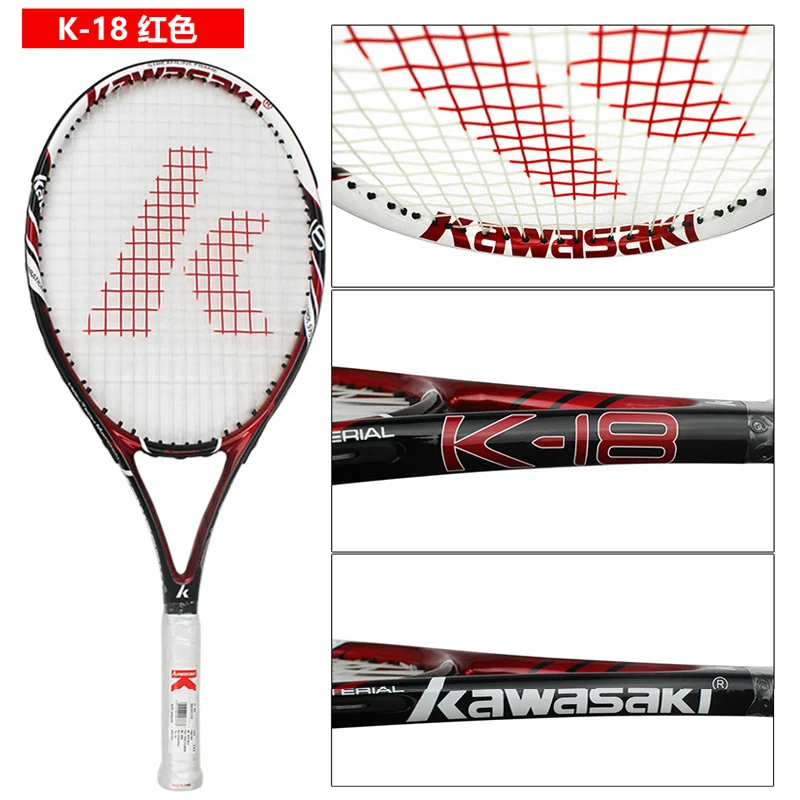 L2-Grip-Kawasaki-Tennis-Racket-Carbon-Composite-Racket-Men-and-Women ...