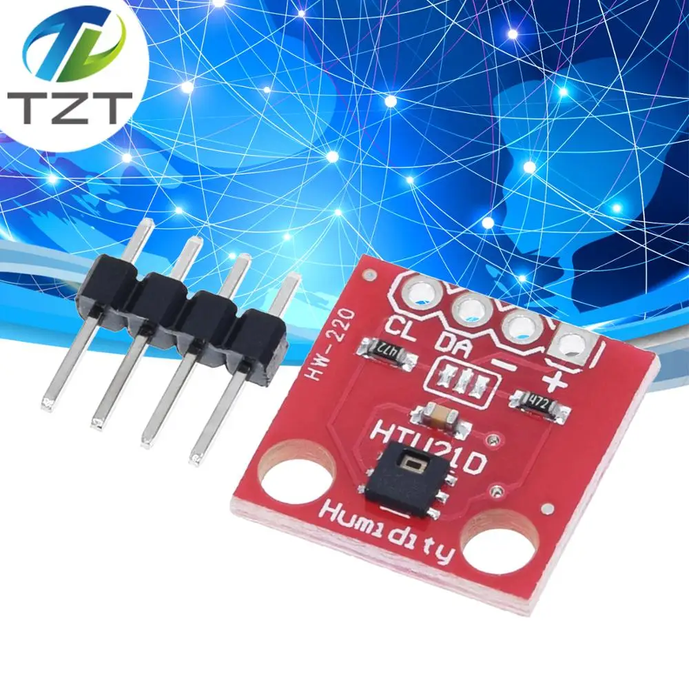 Htu21d temperatura e umidade sensor módulo de temperatura sensor de ...