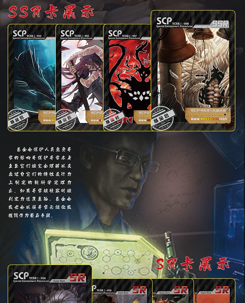 Generic SCP Foundation Card Paper Shelter 049 Monster Card Kids | Jumia ...