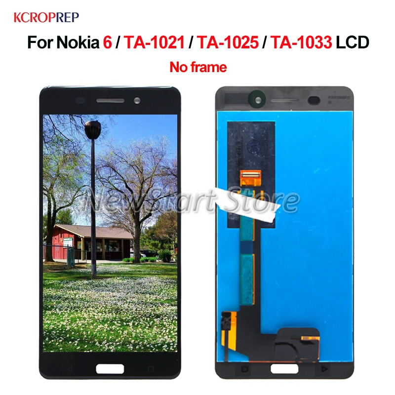 For-Nokia-6-TA-1021-TA-1025-TA-1033-LCD-Display-Touch-Screen-Digitizer ...