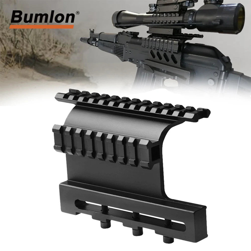 Tactical Picatinny Weaver AK Serie Side Mount Rail Quick QD Picatinny ...