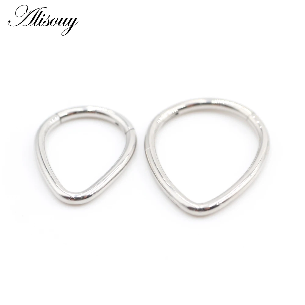 Anneau de nombril,Gold Color-1.2-10mm--anneau en acier inoxydable 316L ...