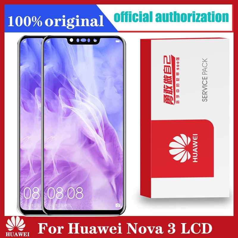 Original For Huawei Nova3 PAR LX1 LCD Display Touch Screen Digitizer ...