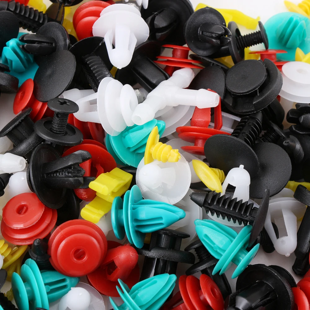50 Pcs Car Mixed Fastener Bumper Clips For Toyota Camry Corolla Rav4 ...