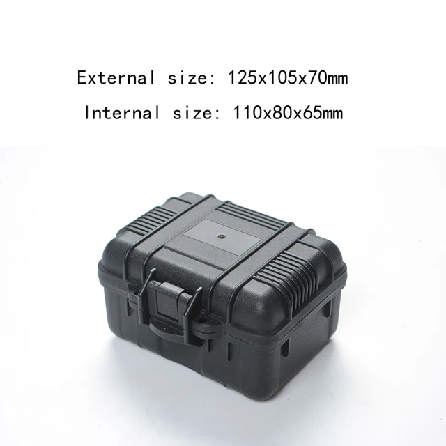 Waterproof Safety Case ABS plastic ToolBox Outdoor Sealed Safety tool ...
