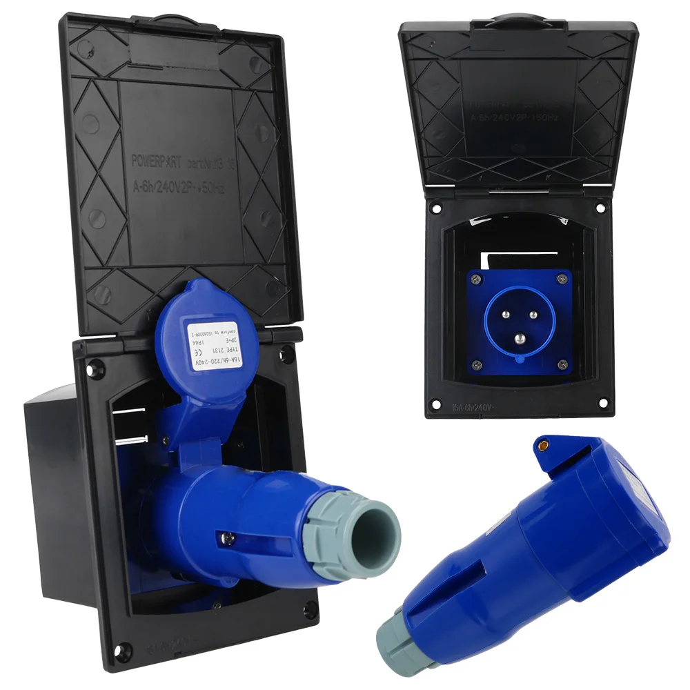 Leepee External Flush Hook Up Motorhome Main Inlet Socket For Rv Camper ...