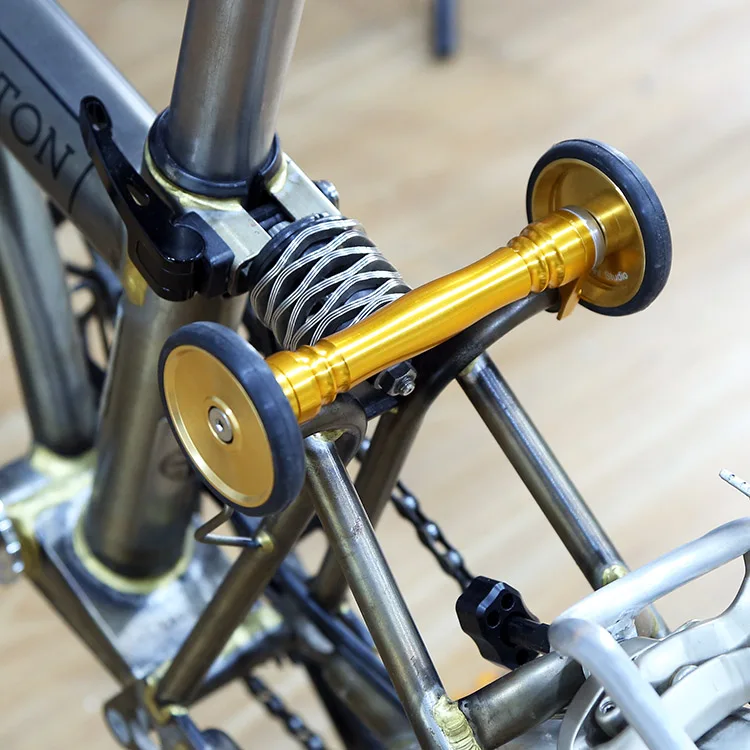 Easy Wheel Extension Telescopic Lever Bar For Brompton Folding Bike ...