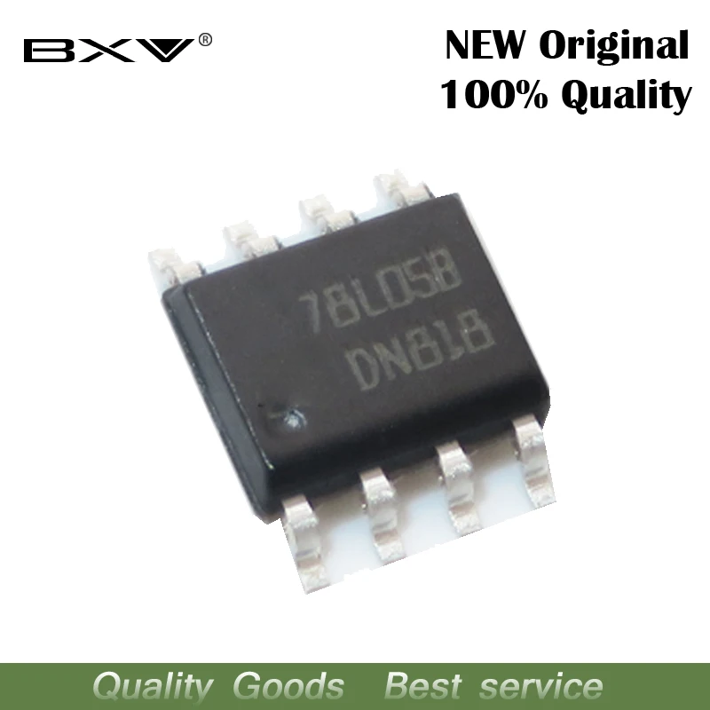 10pcs 78l05b Sop-8 78l05 Sop Smd Voltage Regulator Chip - Integrated ...