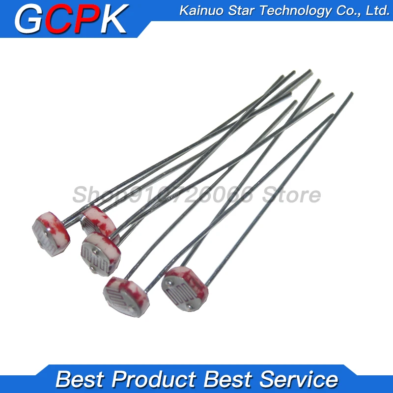 20 piezas fotorresistencia fotoeléctrica para Arduino, fotosensible ...