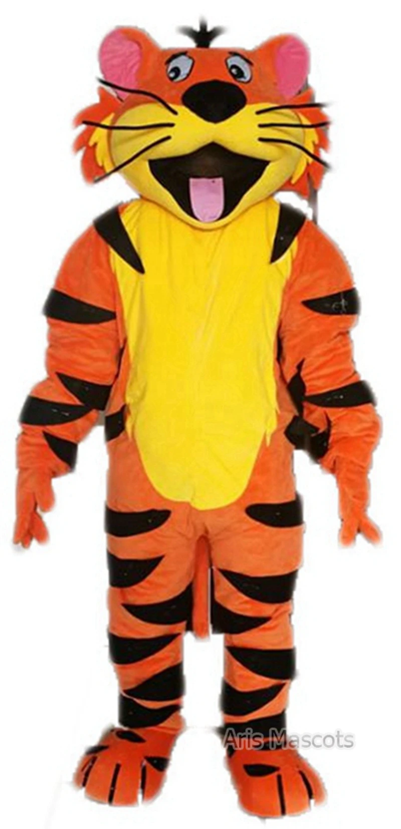 Adult Size Tiger Mascot Costume Full Body Adult Plush Suit Stage ...