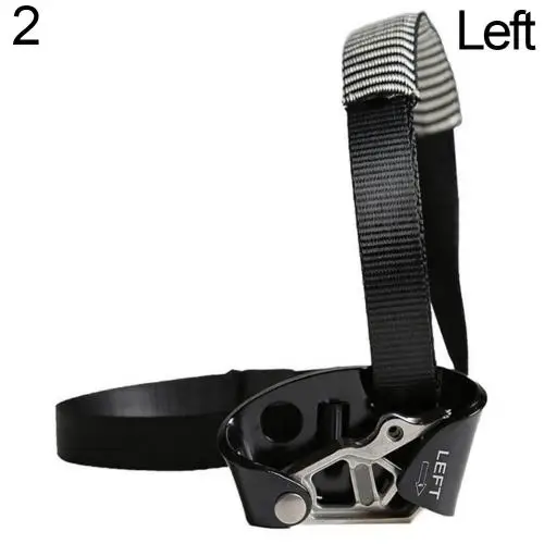 Left/Right Foot Ascender Riser Rock Climbing Mountaineering Safety ...