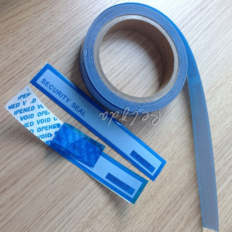 1pcs Free Shipping Custom Tamper Evident Tapes Adhesive Security Seals Anti-counterfeit Labels ...