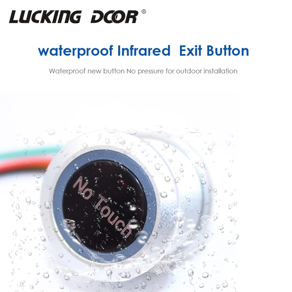IP68-Waterproof-Infrared-Sensor-Switch-304-Stainless-Steel-Exit-Button ...