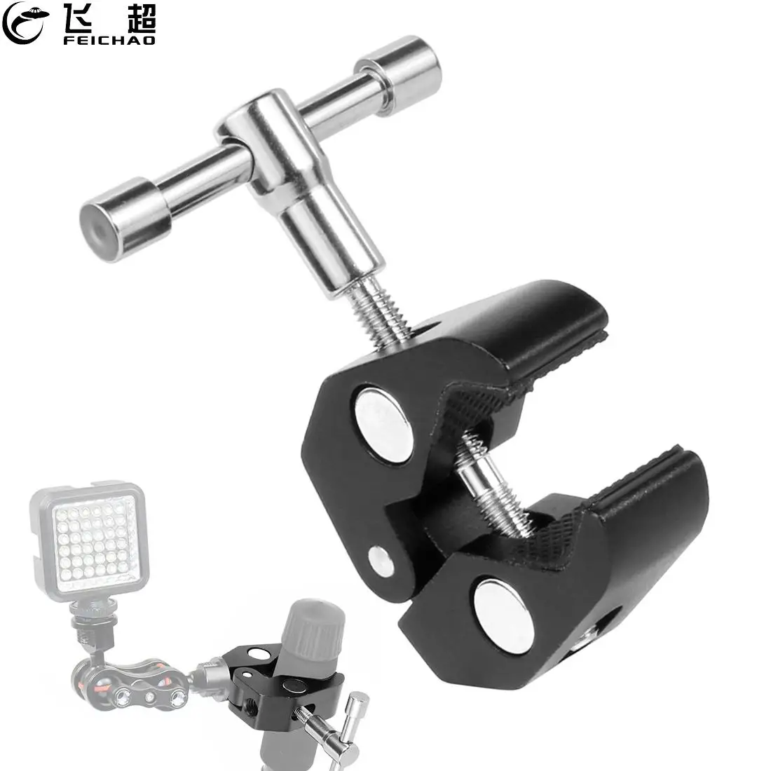 Super-Clamp-Crab-Clip-for-Adjustable-Friction-Articulating-Magic-Arm ...