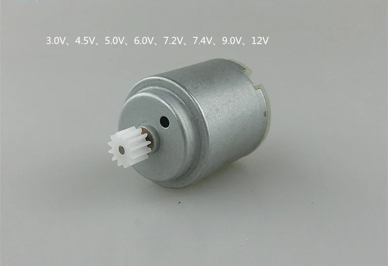 R260 Strong Magnetic Dc Motor With Gear Diy Toy Car 3v 4.5v 5v 6v 7.2v ...