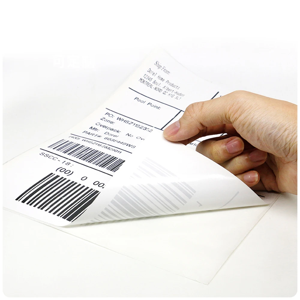 Adhesive Shipping Labels Customizable A4/A5 Express Transparent ...