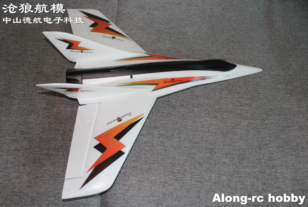 Epo Airplane Stinger T750 T780 750mm Wingspan Epo Fly Wing Pusher Racer ...