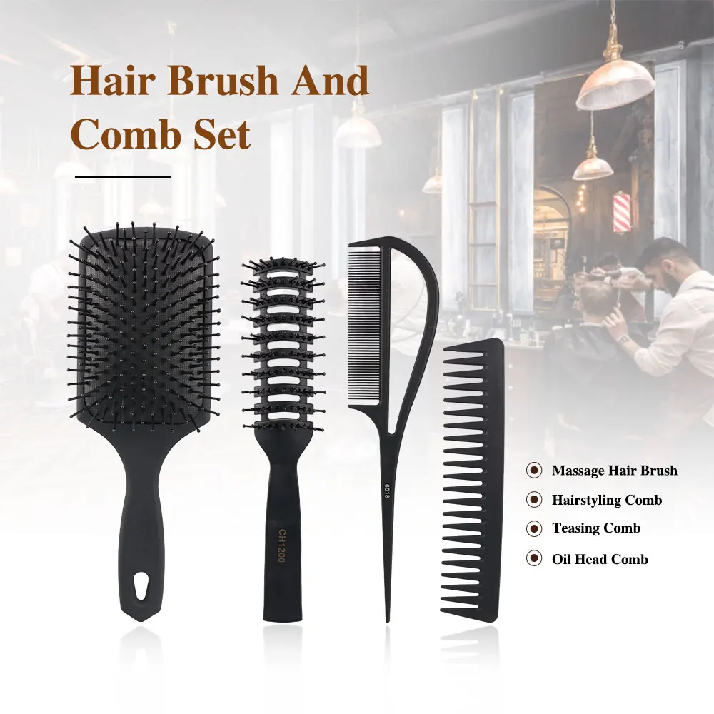 Professional Hairdressing Massage Comb For Wet Curly Hair Comb ...
