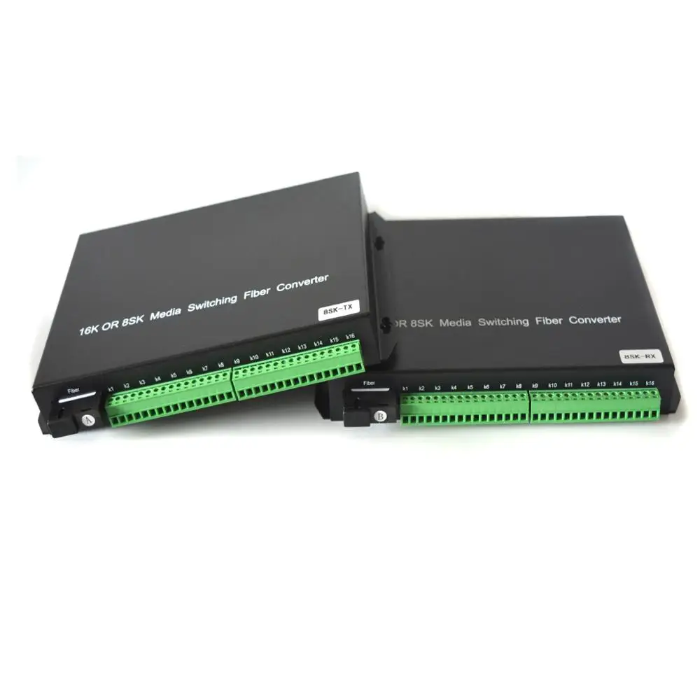 Dry-Contact-Closure-Relay-over-Fiber-optic-Extender-8-ports-BIDI ...
