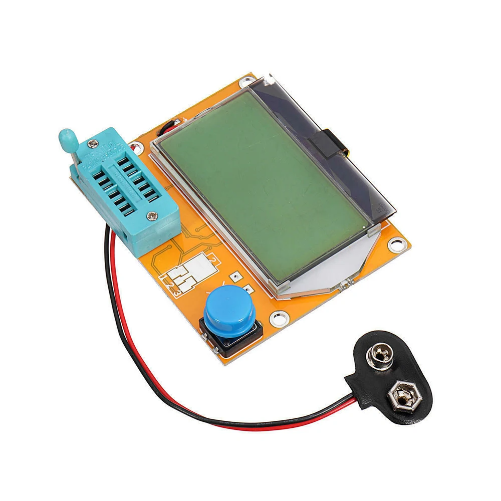 LCR T3 Mega328 Transistor Tester Diode Triode Capacitance ESR Meter MOS ...