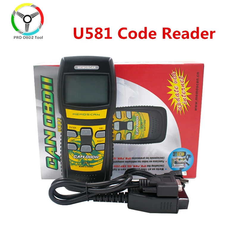 New-100-Original-Memoscan-U581-Scanner-Live-Data-U581-Code-Reader-OBD2 ...
