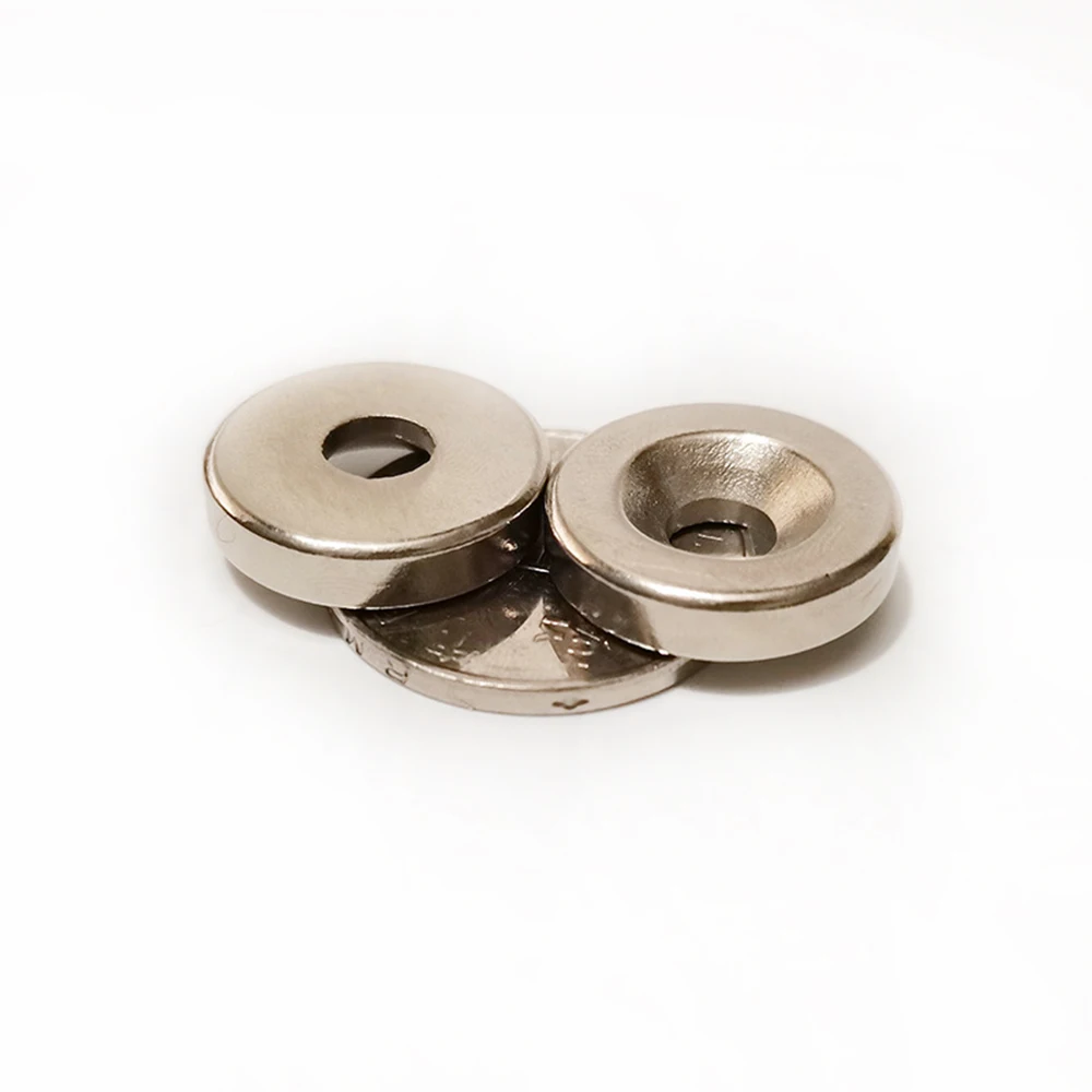 3 pièces - Aimant rond N35 en néodyme, disque magnétique Permanent ...