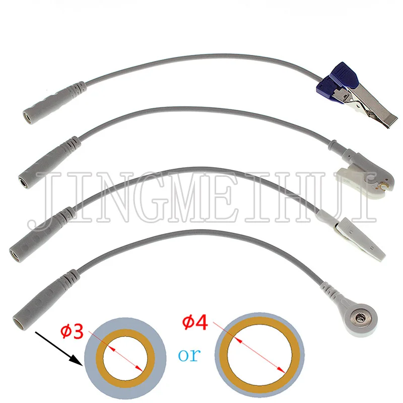 ECG EKG Electrode adapter/extension cable for Mindray/Nihon Kohden ...