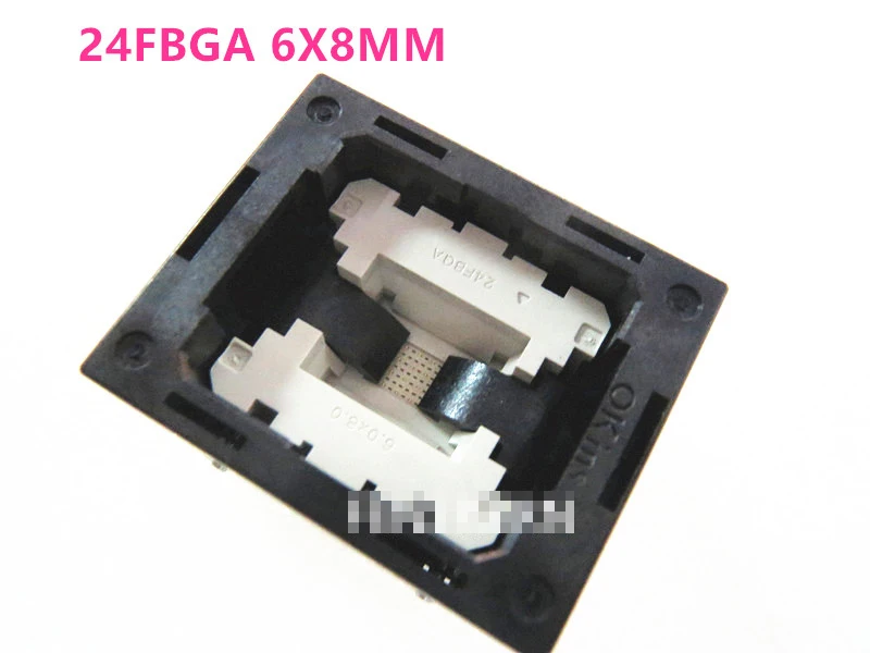 FBGA24 BGA24 6x8mm 24FBGA IC 버닝 시트 어댑터, 테스트 시트 테스트 소켓 테스트 벤치|네트위킹 도구 ...