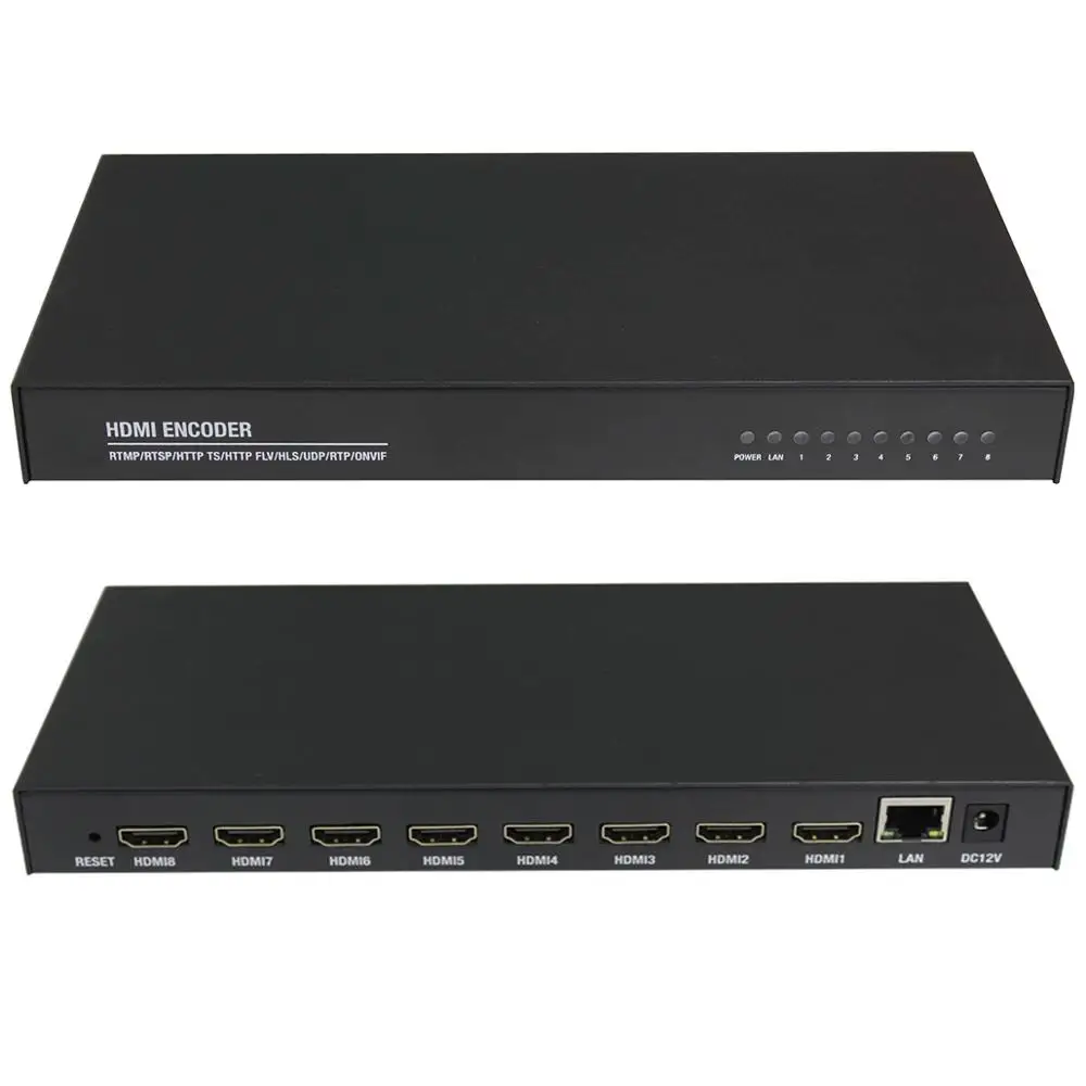 8-Channels-SRT-HDMI-ProVideo-Media-Encoder-to-Ip-H-264-H-265-IPTV-MPEG4 ...
