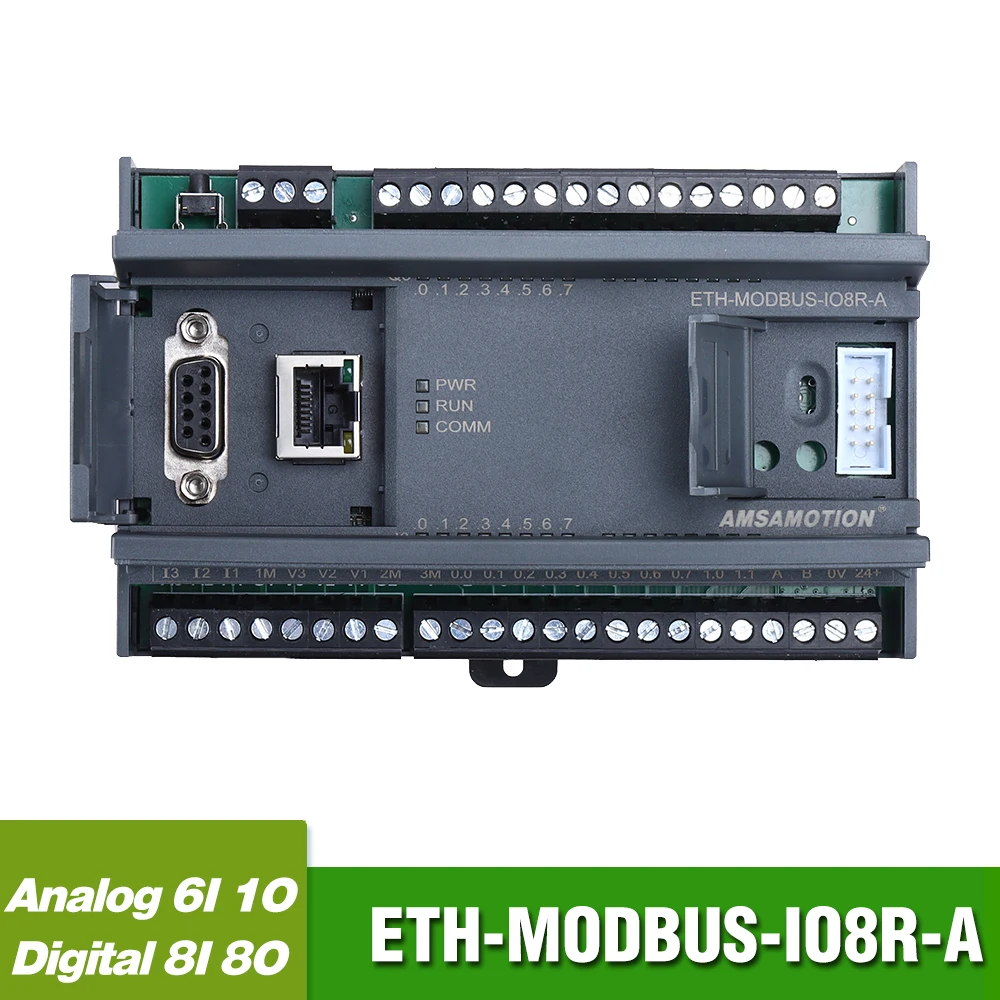 Ethernet Relay Module Modbus Tcp Rtu Eth Modbus Io8r A Rs485 Converter Digital 8io Analogy 6i