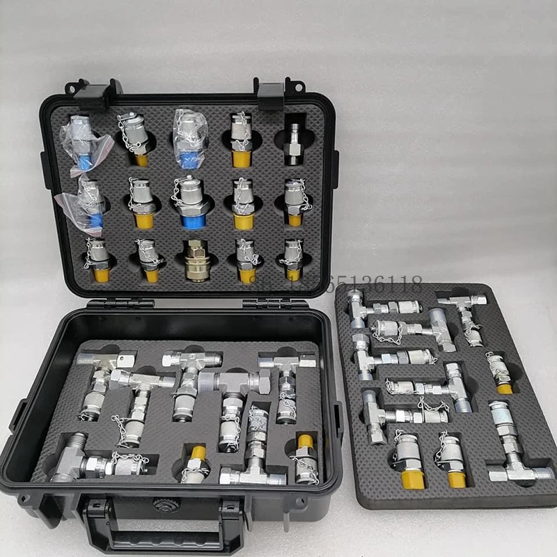 High Quality Hydraulic Pressure Gauge Set Diagnostic Test Kits Pressure ...